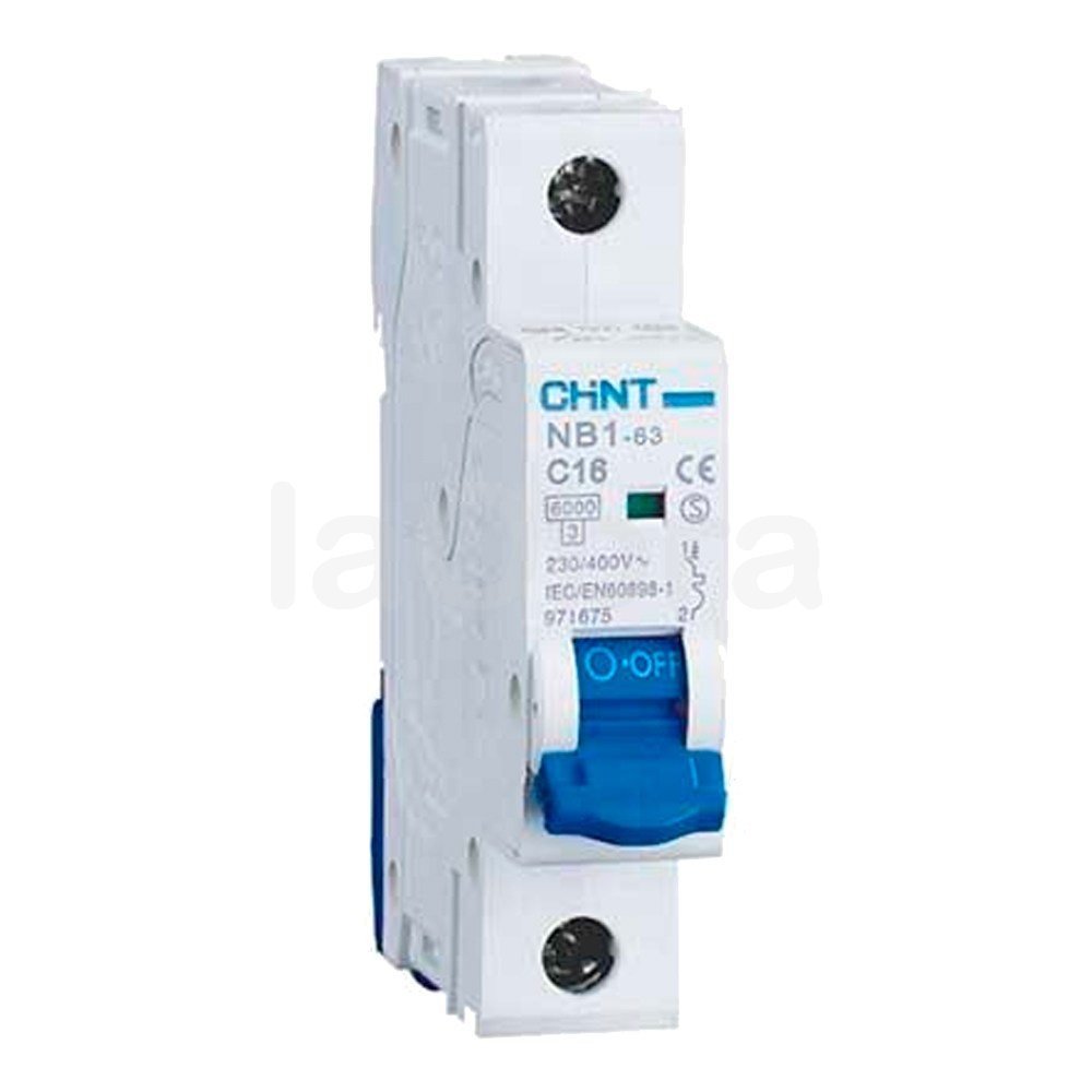 Automático magnetotérmico monofásico 2P Chint EBG-2-16C al mejor precio ...