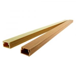 Mini canaleta adhesiva madera: comprar canaletas para cable